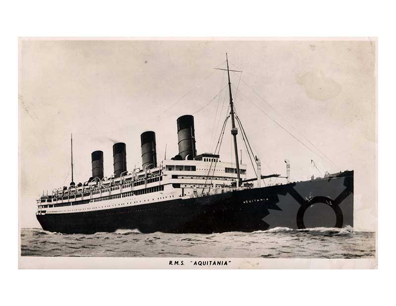 Aquitania (RMS) | Canadian Museum of Immigration at Pier 21