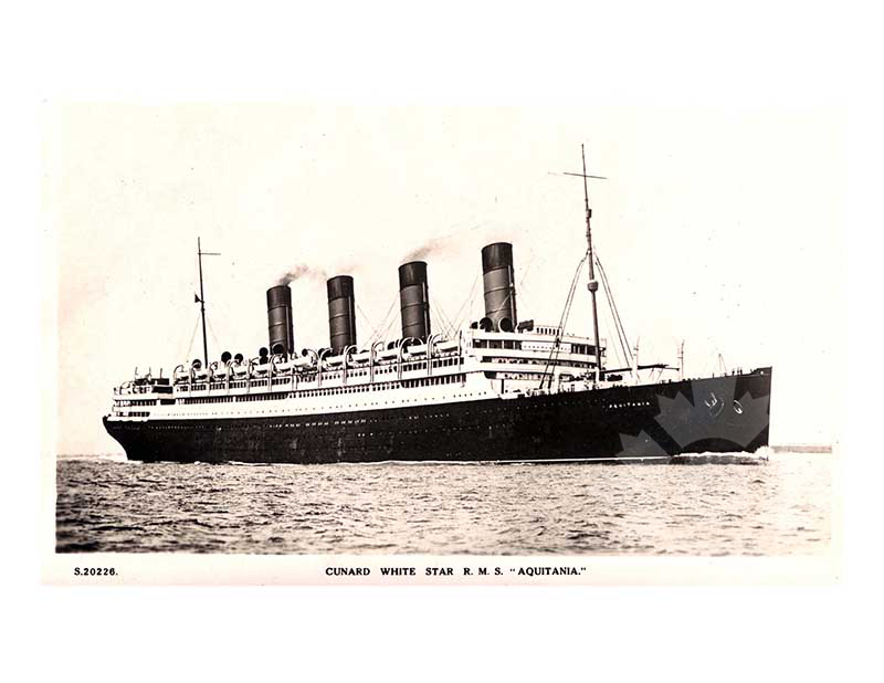 Aquitania (RMS) | Canadian Museum of Immigration at Pier 21