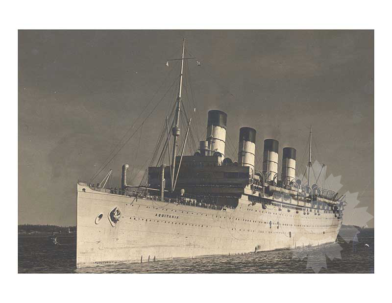 Aquitania (RMS) | Canadian Museum of Immigration at Pier 21