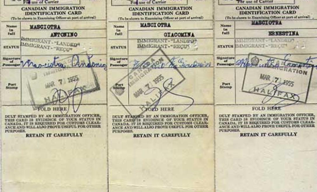 Artifacts-Arriving in Canada | Canadian Museum of Immigration at Pier 21