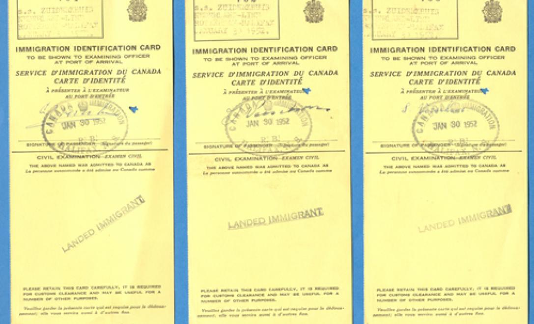 Artifacts-Immigration Related Documents | Canadian Museum of ...