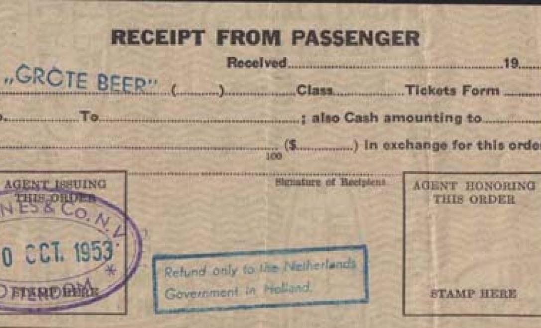 Artifacts-Ship and Train Memoribilia | Canadian Museum of Immigration ...
