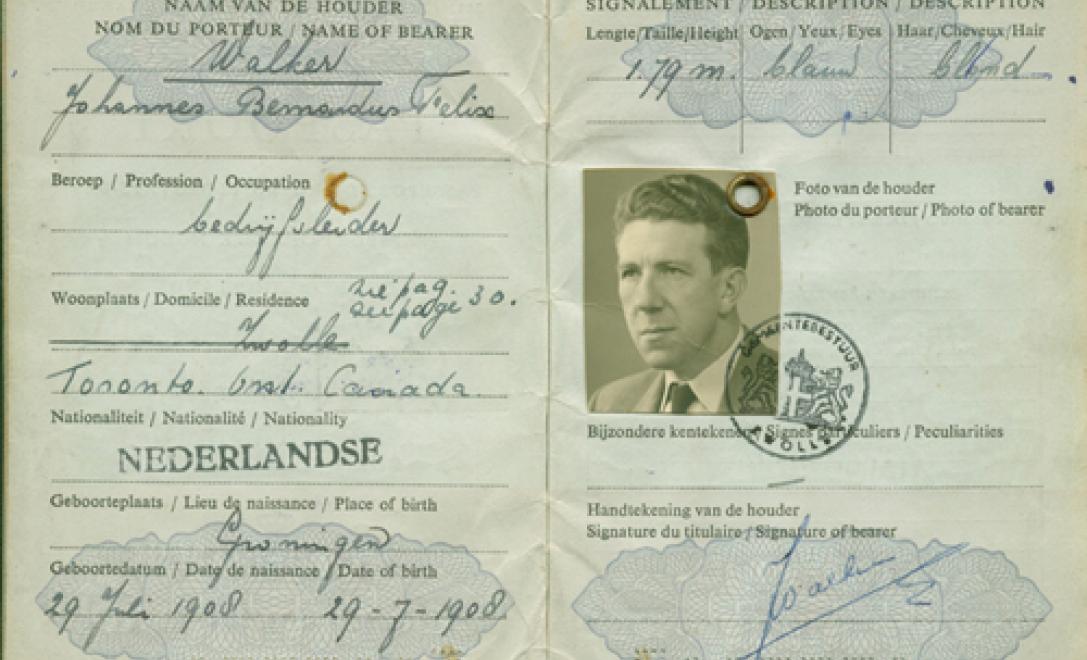 Artifacts-Dutch Passports | Canadian Museum of Immigration at Pier 21